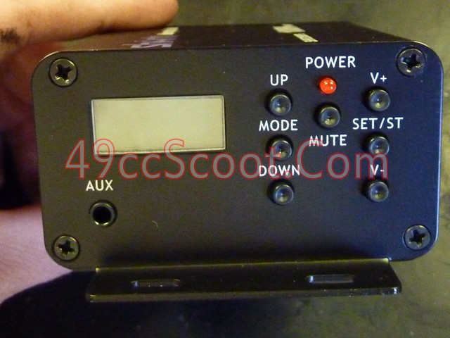 Shark 100W Stereo Installation And Info | 49ccScoot.com Scooter Forums