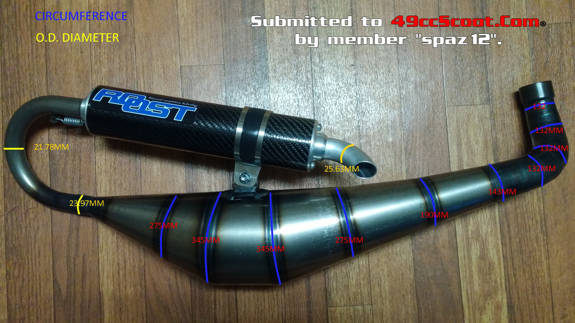 Two-Stroke Pipe Building Information | 49ccScoot.com Scooter Forums